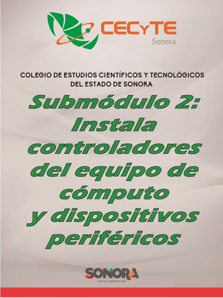 Modulo 1 Submódulo 2 | PDF | Hardware de la computadora | Disco duro