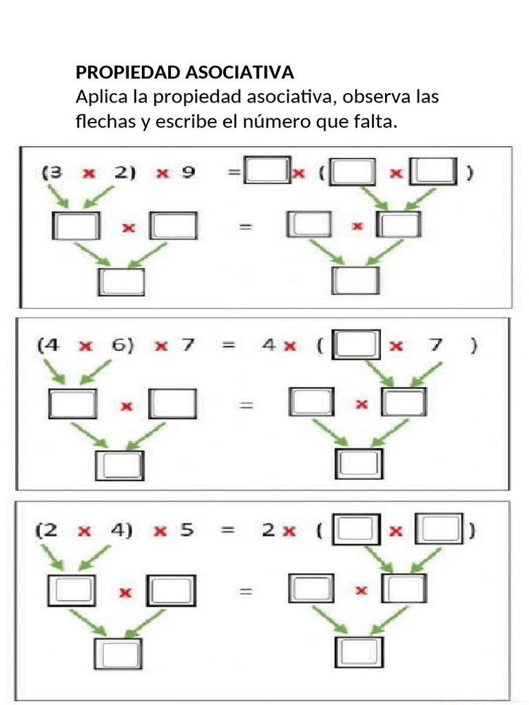 Propiedad Asociativa | PDF