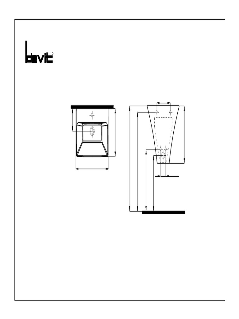 Idevit Halley Monoblok Lavabo | PDF