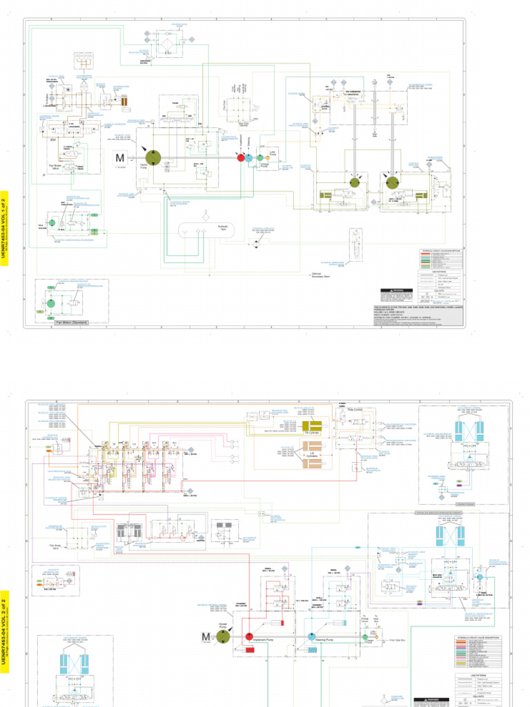 Plano Hyd 924k - Presiones | PDF