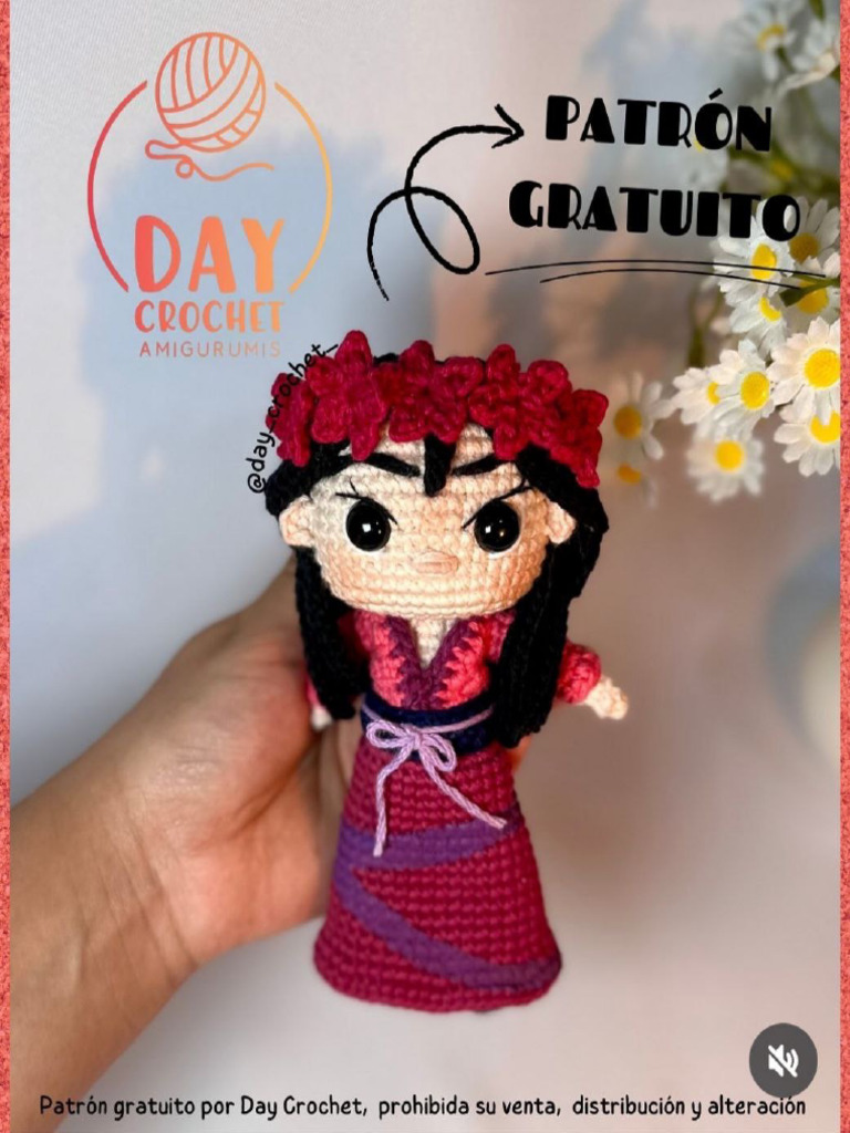 Mulan Day Crochet - PDF Esp | PDF