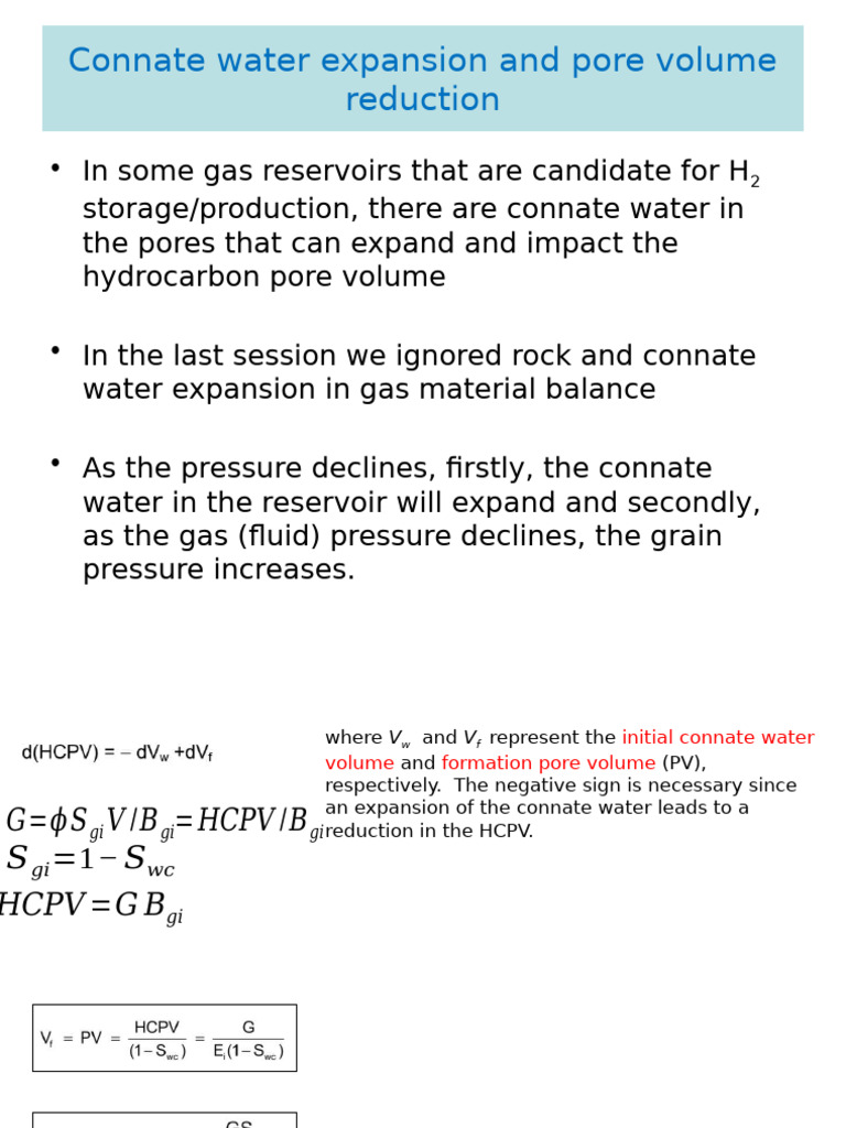Connate Water Impact on Gas Reservoirs | PDF | Petroleum Reservoir ...