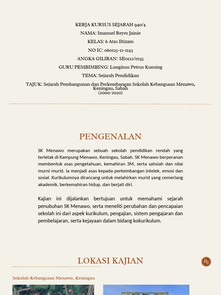 Pembentangan Sejarah | PDF