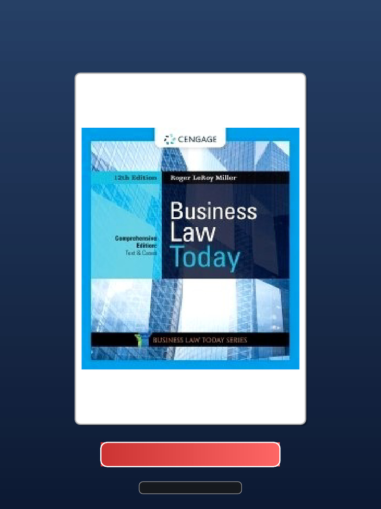 Business Law 6th Edition Ebook and TestBank Bundle Full Download | PDF ...