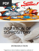Rectal Suppository Administration Guide | PDF | Rectum | Health Care