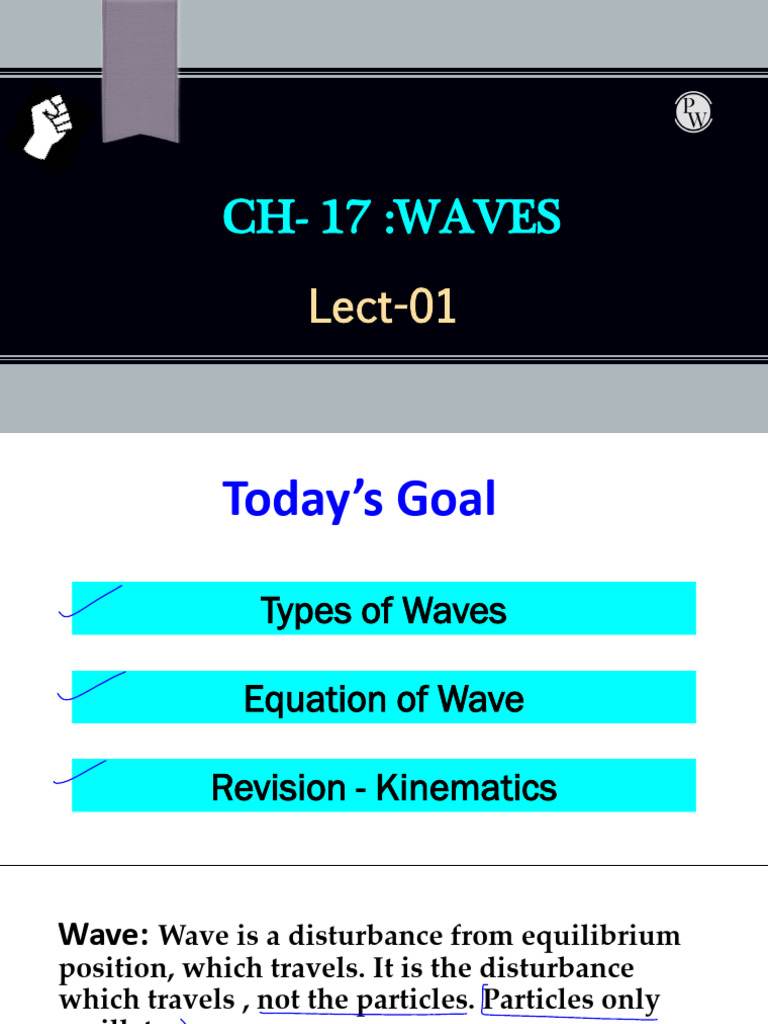 Lecture 01 (1) Merge (1) Invert Invert Invert | PDF | Waves | Classical ...
