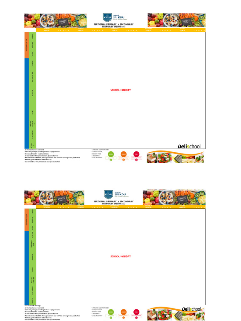 Sri+Kdu+National+Primary+&+Secondary+School+ +february+2025 PDF | PDF | Pasta | Soup
