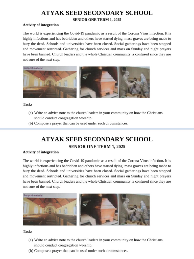 S1 CRE Activity of Integration 2025 | PDF