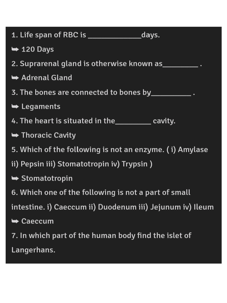 Anotomy and Physiology | PDF