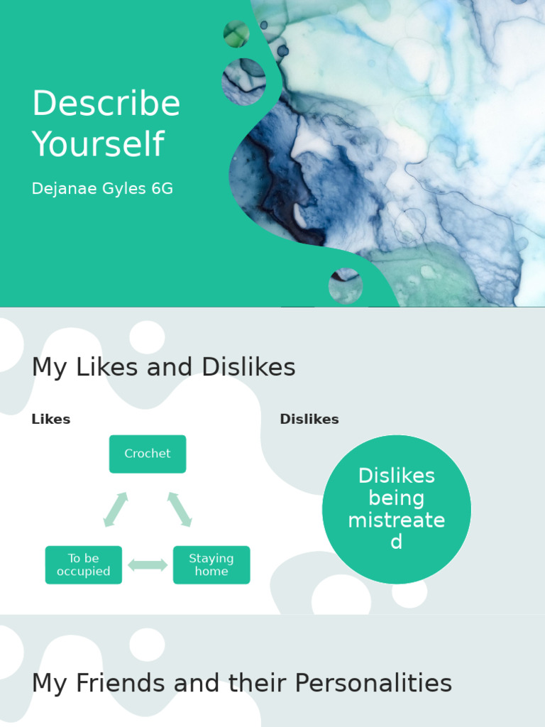 All About Me: My Likes and Friends | PDF