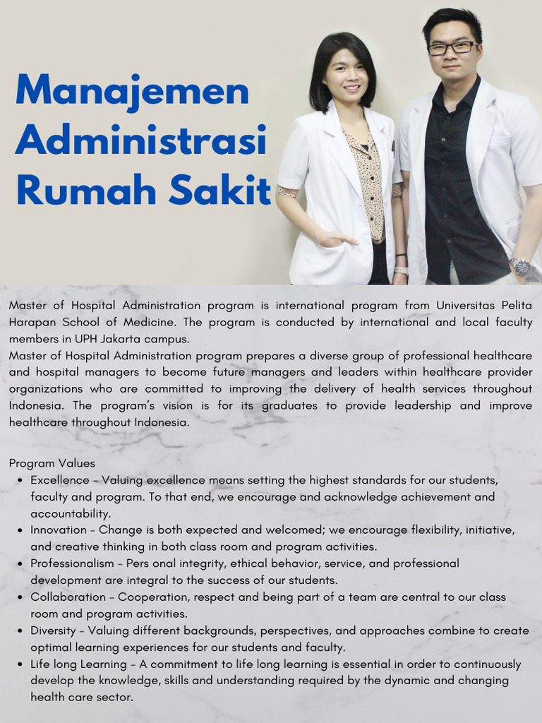 Manajemen Administrasi Rumah Sakit | PDF