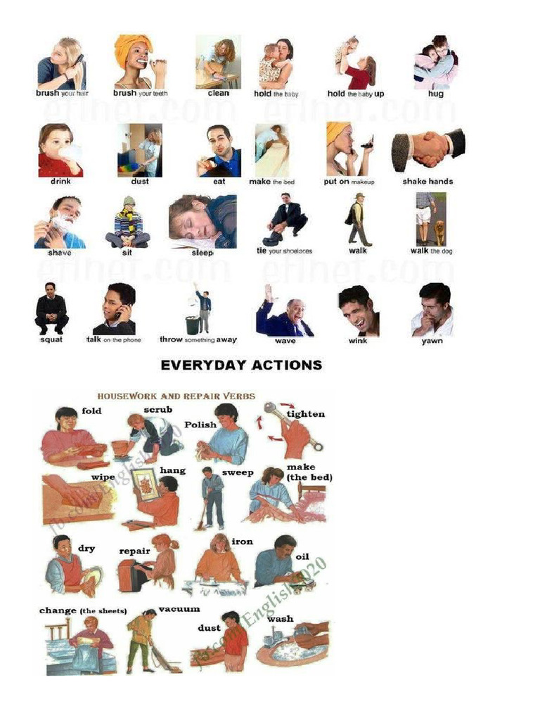 Action Verbs | PDF