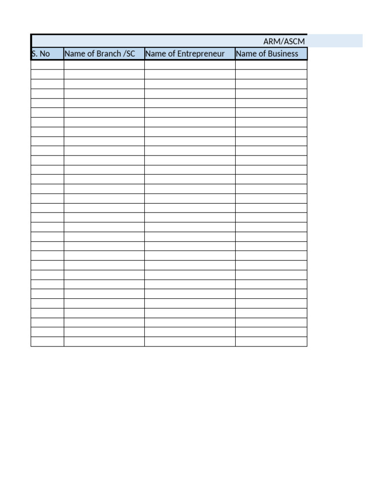 ARM-ASCM Daily Marketing Log Sheet | PDF