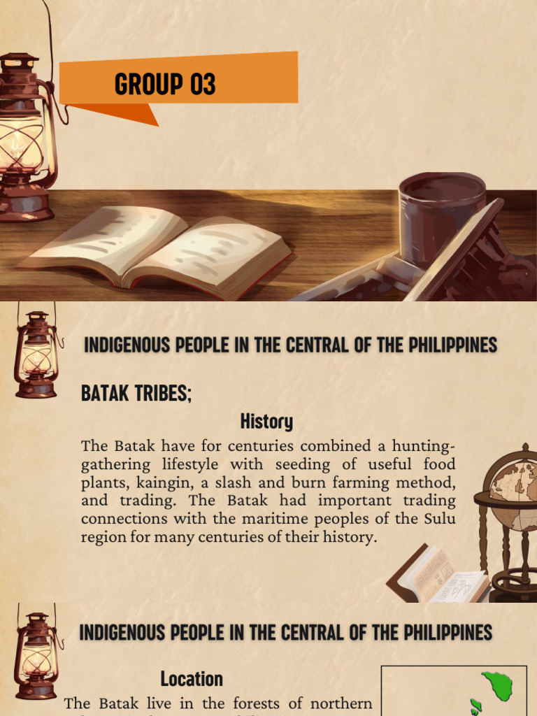 Ip in The Central Philippines Batak Tribes | PDF