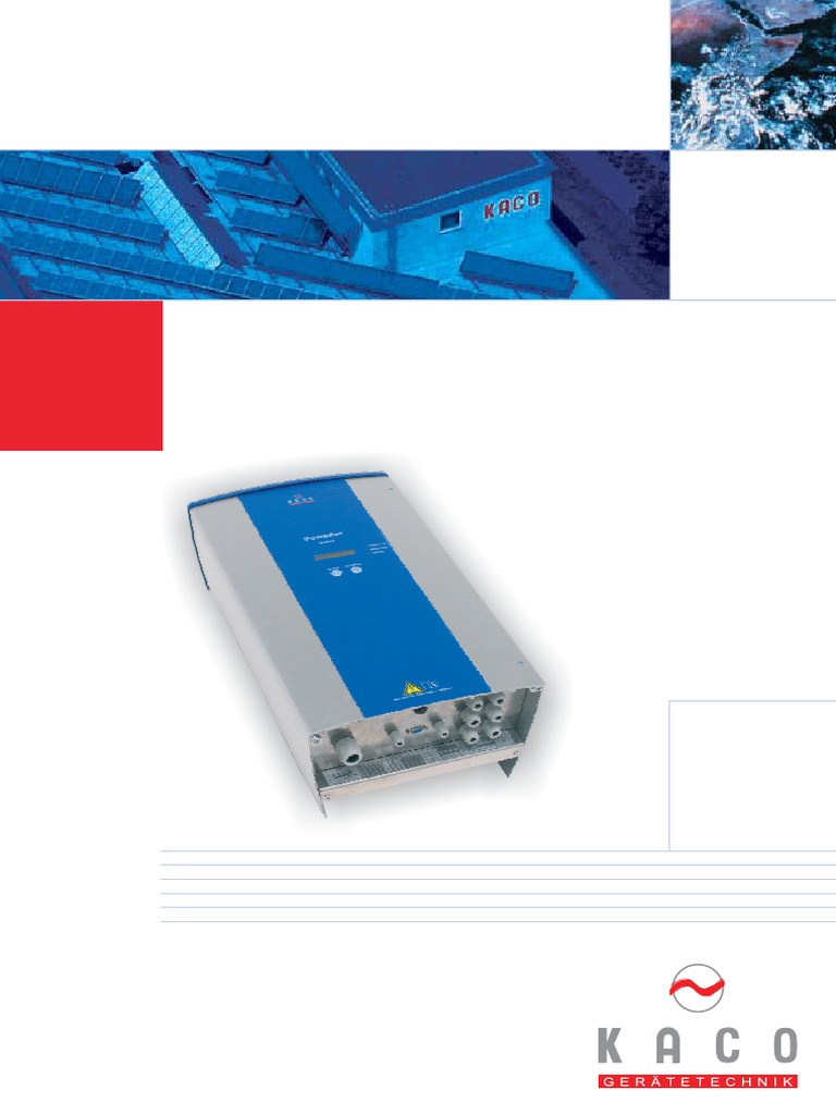 Inverter Kaco | PDF | Power Inverter | Electrical Grid