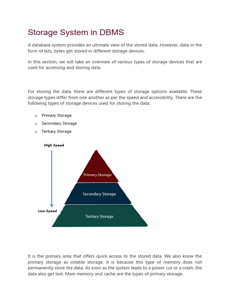 Unit 5 Stroage Structures | PDF | Database Index | Computer Data Storage