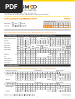 Z583 Medical Scheme Membership Form | PDF | Pension