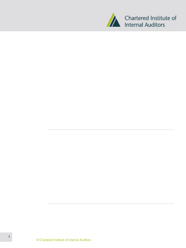 Impactful Internal Audit Reporting Guide | PDF | Internal Audit ...