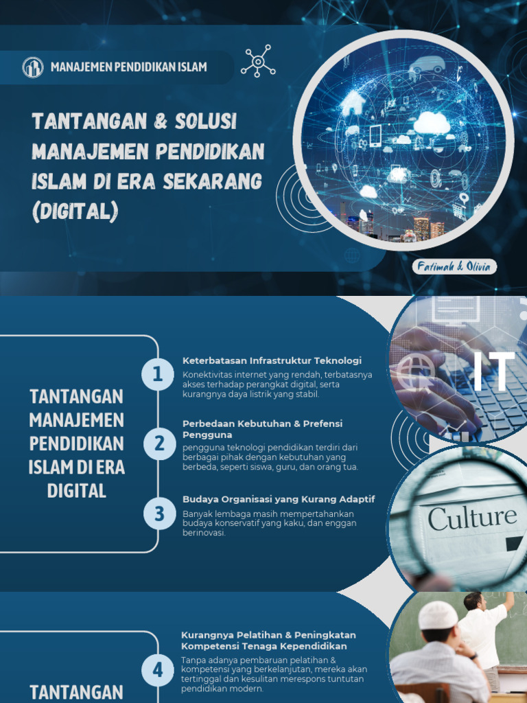 Manajemen Pendidikan Islam Di Era Sekarang (Digital) - 20250615 - 085352 - 0000 | PDF