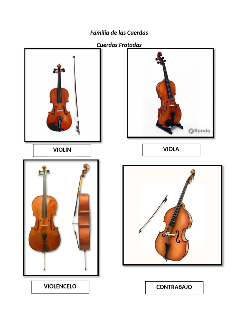 Álbum de Instrumentos Musicales | PDF