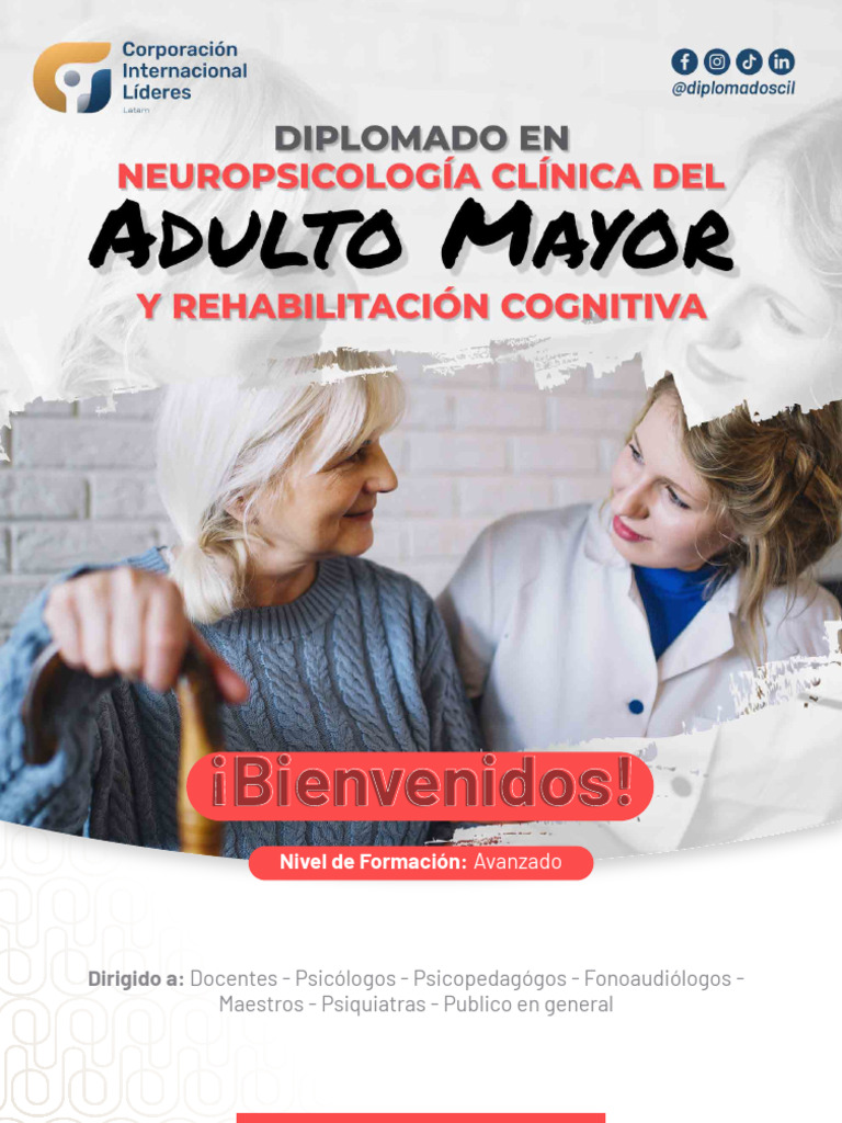 Brochure Neuropsicología Clínica Del Adulto Mayor Compressed | PDF ...