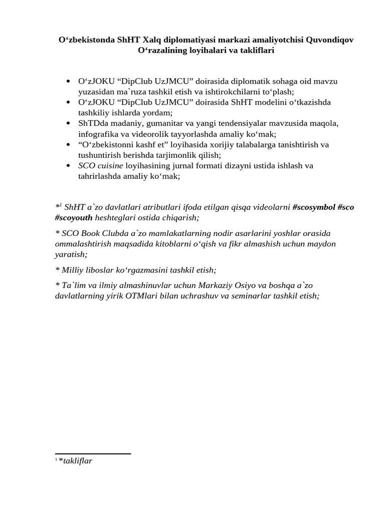 Sco Practical Scheme | PDF