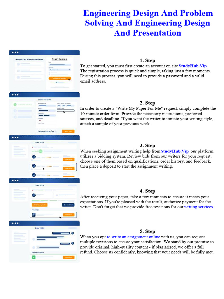 Engineering Design and Problem Solving and Engineering Design and ...