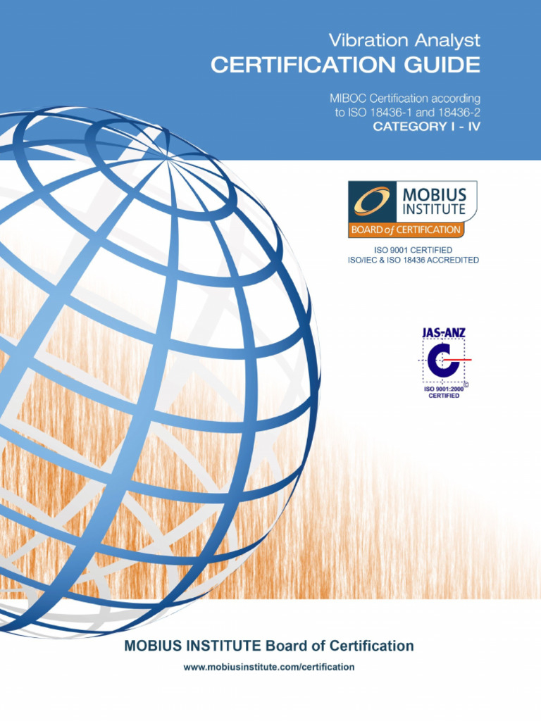 Guía de Certificación Mobius - VIBRACIONES | PDF | Certification