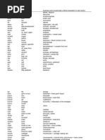 AP Bio Root Word List | PDF