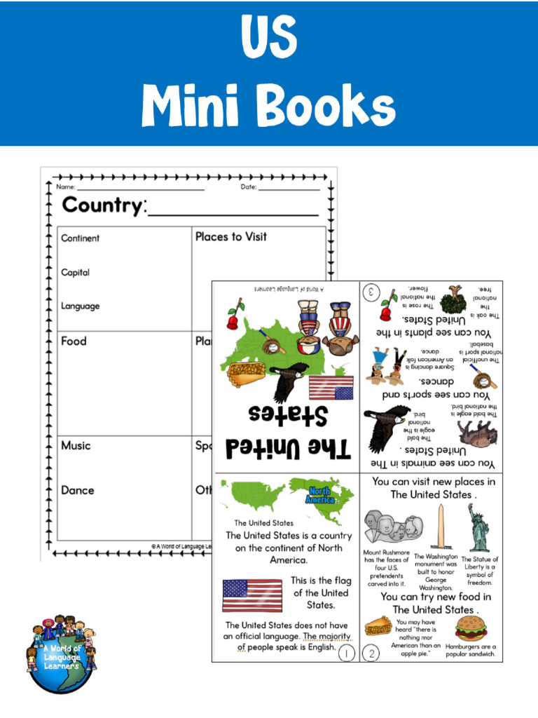 United States Mini Books | PDF