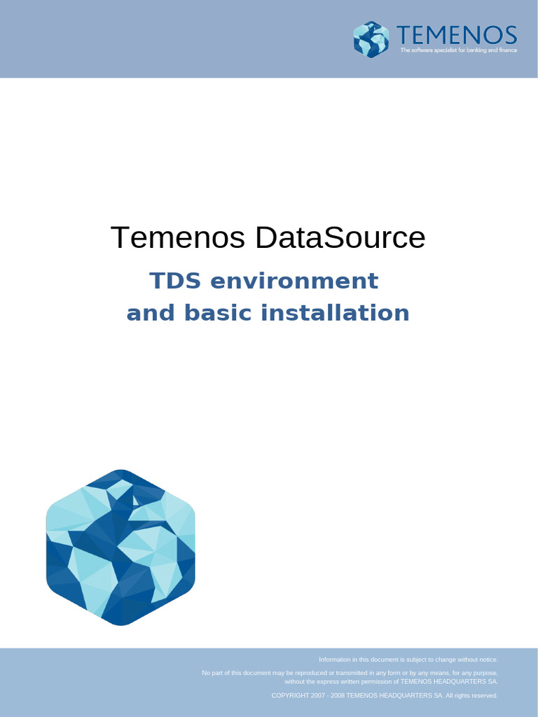 TDS Environment and Basic Installation 1 3 | PDF | Databases | Command Line Interface