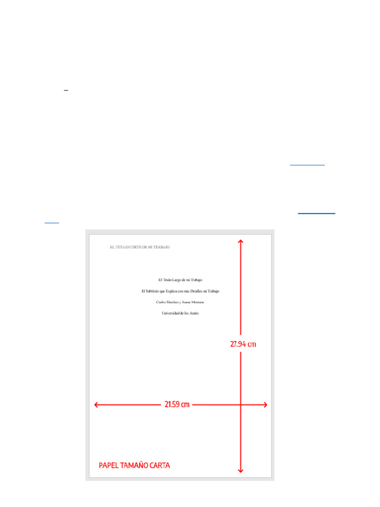 Márgenes en Normas APA 7ma Edición | PDF