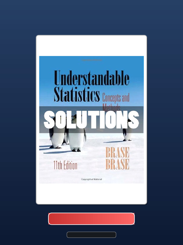 Understandable Statistics 11th Edition Brase Ebook and TestBank Bundle ...