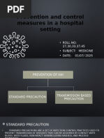 Presentation 4 Standard Precaution | PDF | Personal Protective Equipment | Hygiene