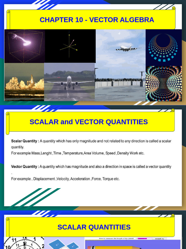 Cbse Class 12 - Vector Algebra and Its Applications | PDF