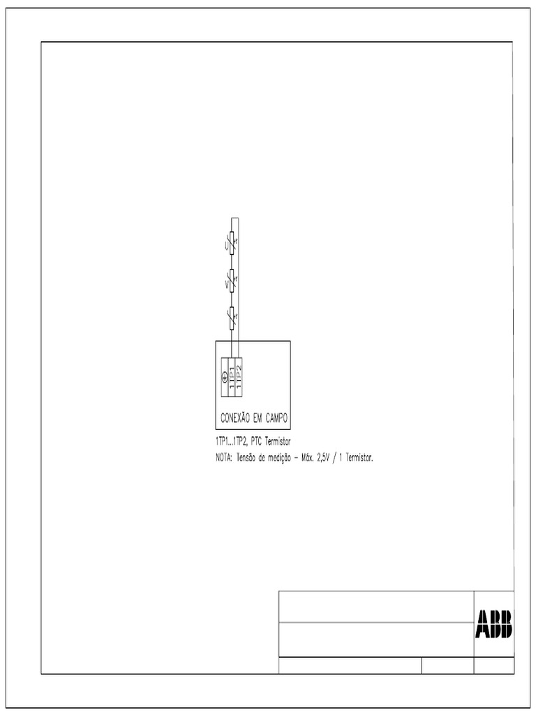 Abb - Diagrama Eletrico Acessorios - PTC - pt100 - Res - Aquecimento ...
