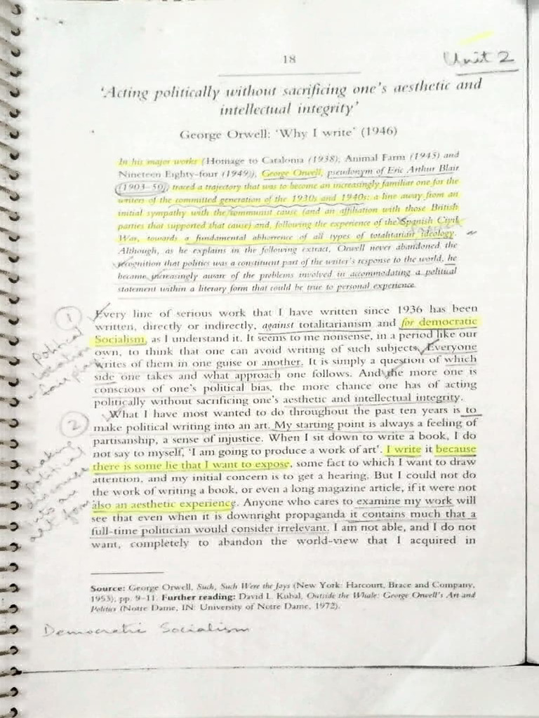 George Orwell Essay Scan 25-Mar-2025 | PDF