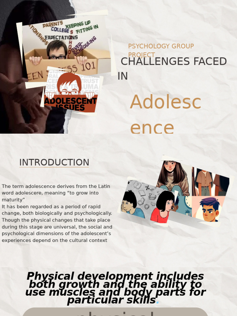 Challenges Faced in Adolescence-2 | PDF | Adolescence | Bulimia Nervosa