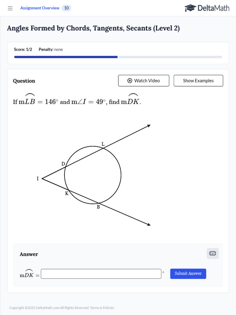 DeltaMath Student Application 2 | PDF