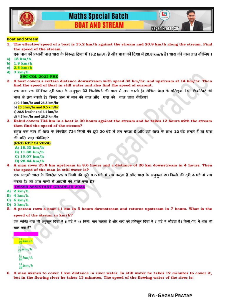 Boat and Stream Sheet - 502867 - Crwill | PDF