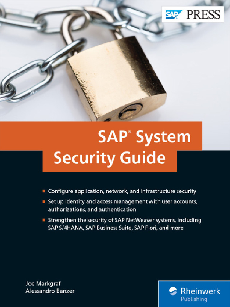 SAP System Security | PDF | Security | Computer Security