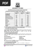 Fee Structure 2025 | PDF