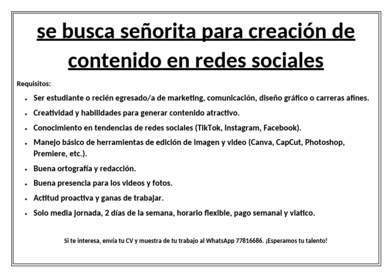 Se Busca Señorita | PDF