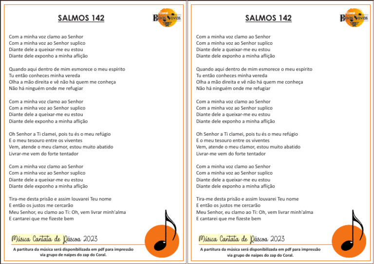 Salmos 142 | PDF