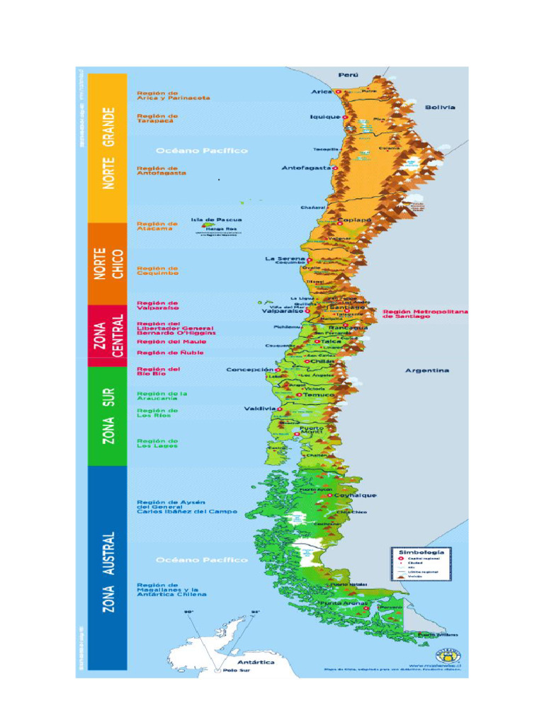 Mapa de Chile | PDF