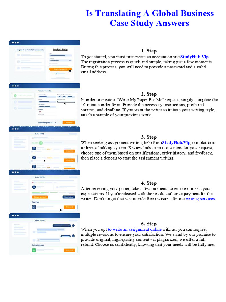 Is Translating A Global Business Case Study Answers | PDF | Amazon ...