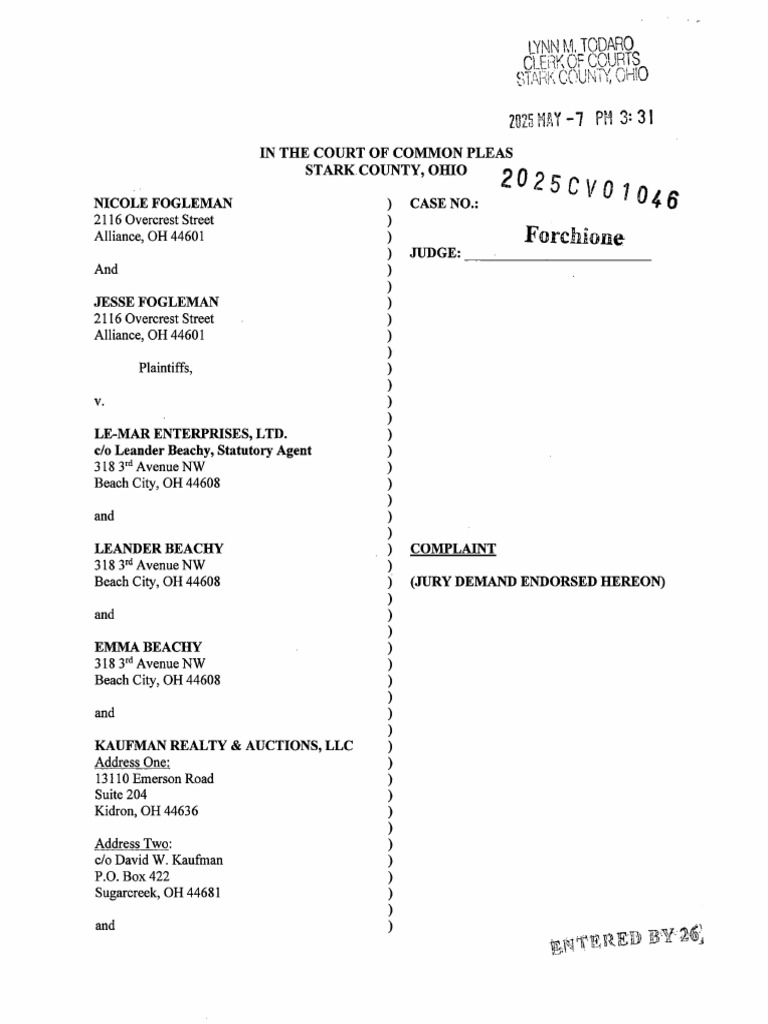Fogleman Lawsuit | PDF