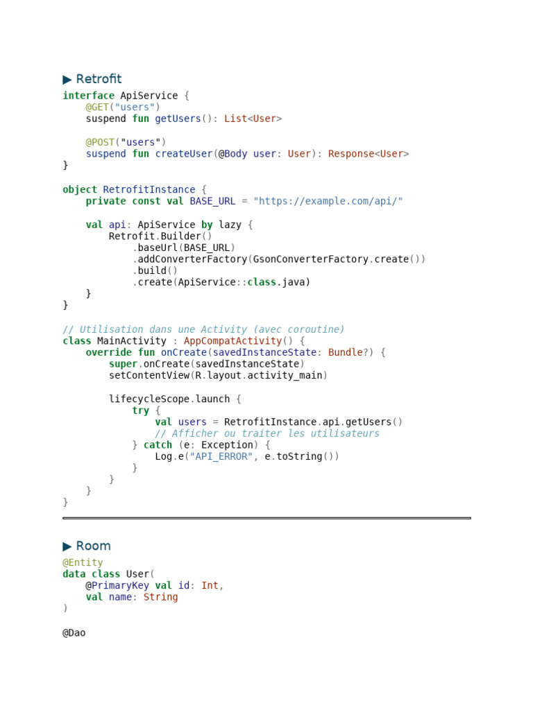 Android Cheat Sheet | PDF