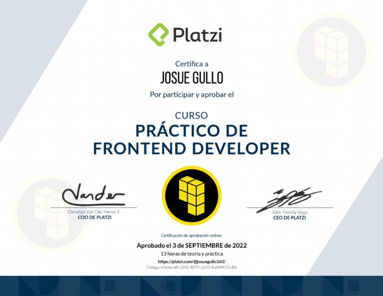 Diploma Frontend Developer Practico | PDF