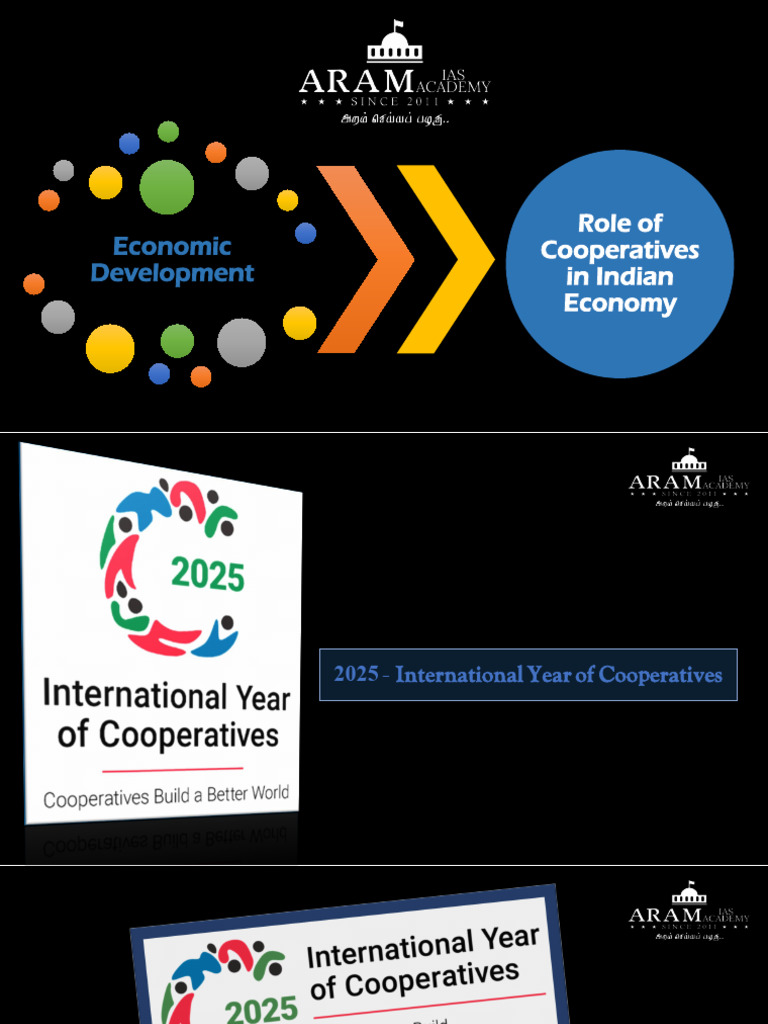 Role of Cooperatives CC Mains 2025 | PDF